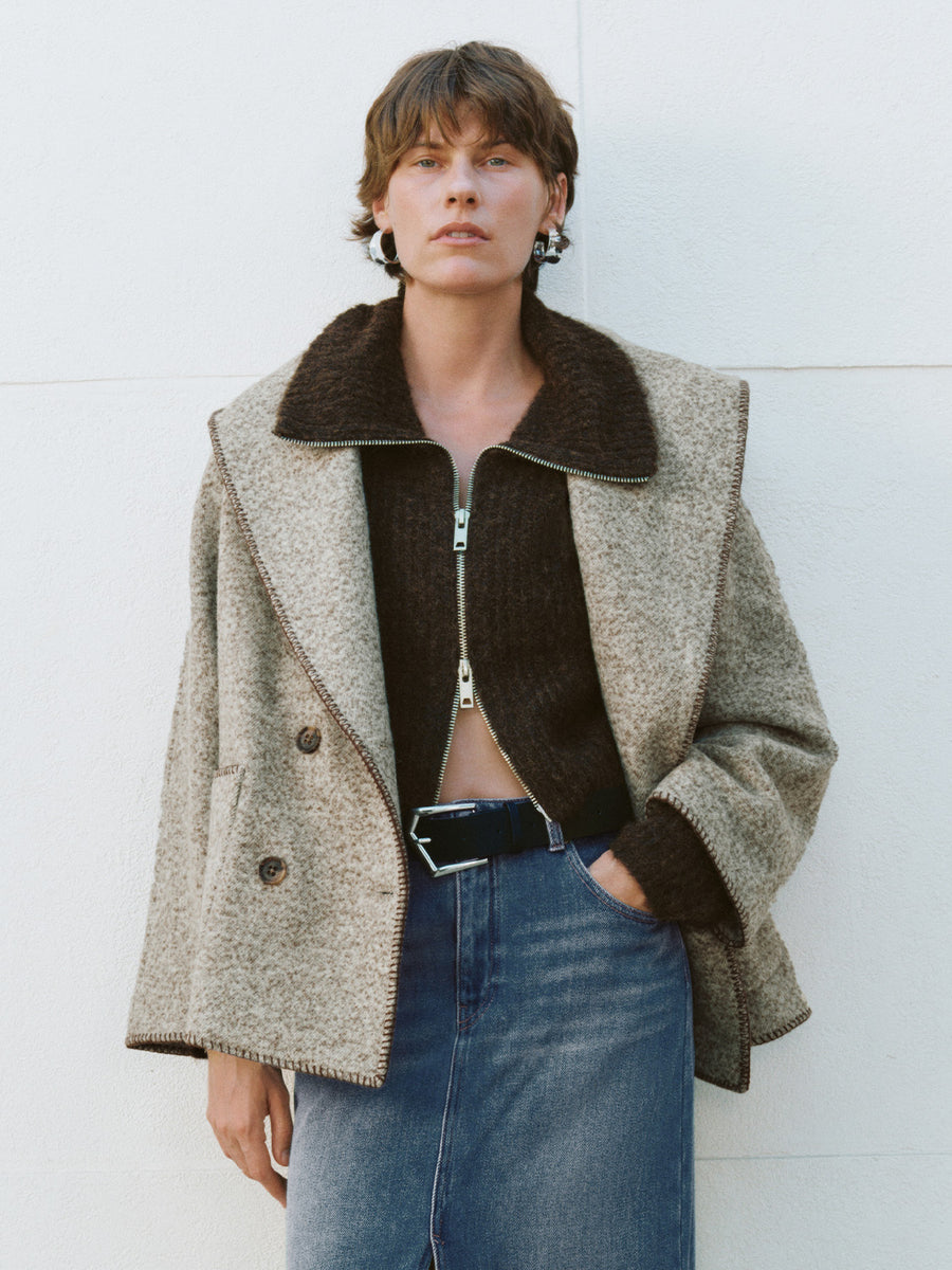 Double Breasted Patch Pocket Jackets – URBAN REVIVO