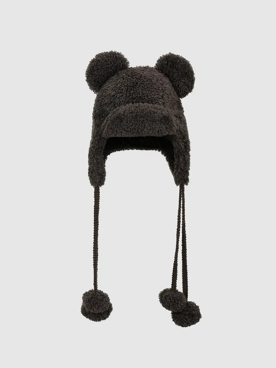 Ear Detail Fluffy Earflap Hats – URBAN REVIVO