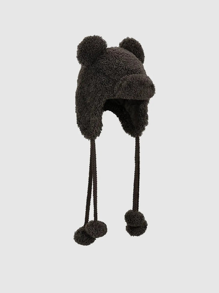 Ear Detail Fluffy Earflap Hats – URBAN REVIVO