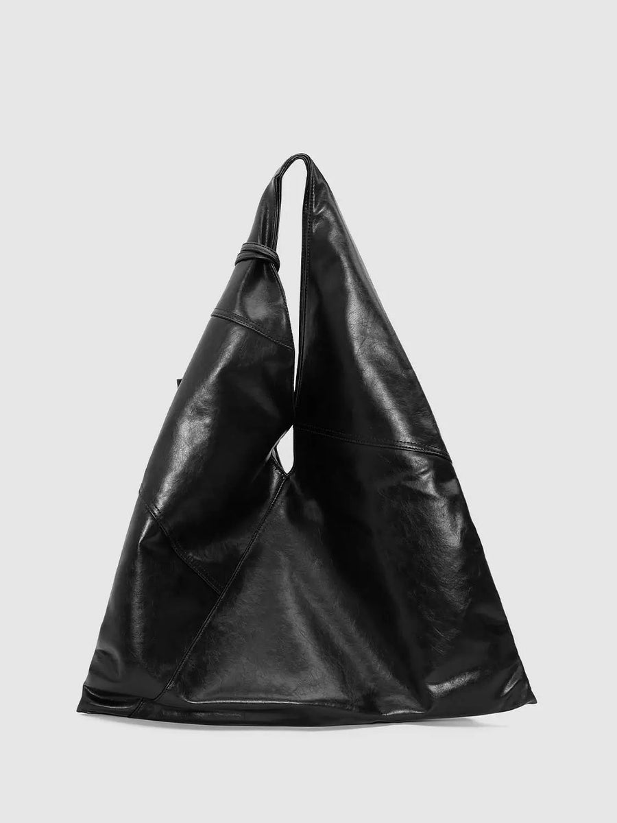 Vegan Leather Oversized Shoulder Bag – URBAN REVIVO