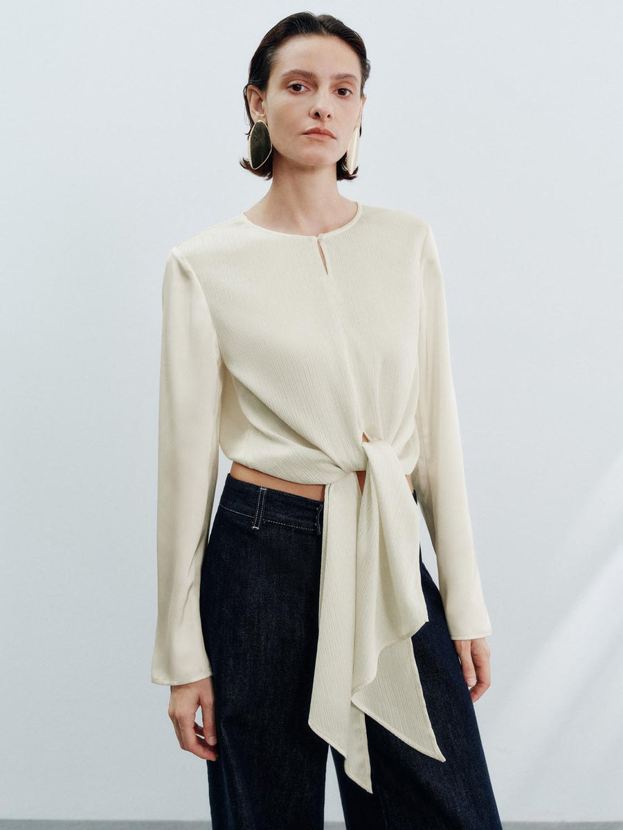 Tie Up Front Overhead Shirts – URBAN REVIVO