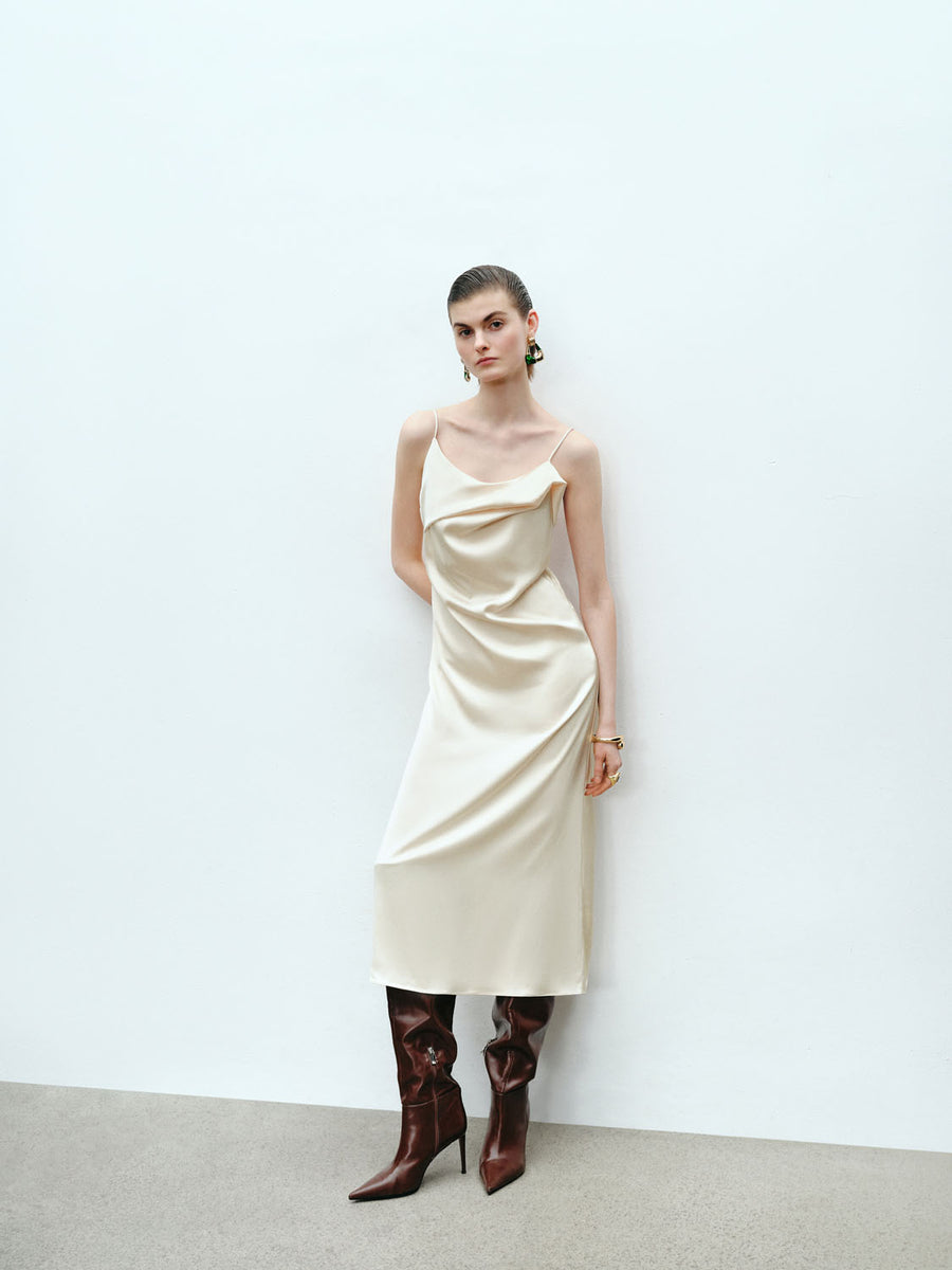 Cami A-Line Dresses – URBAN REVIVO