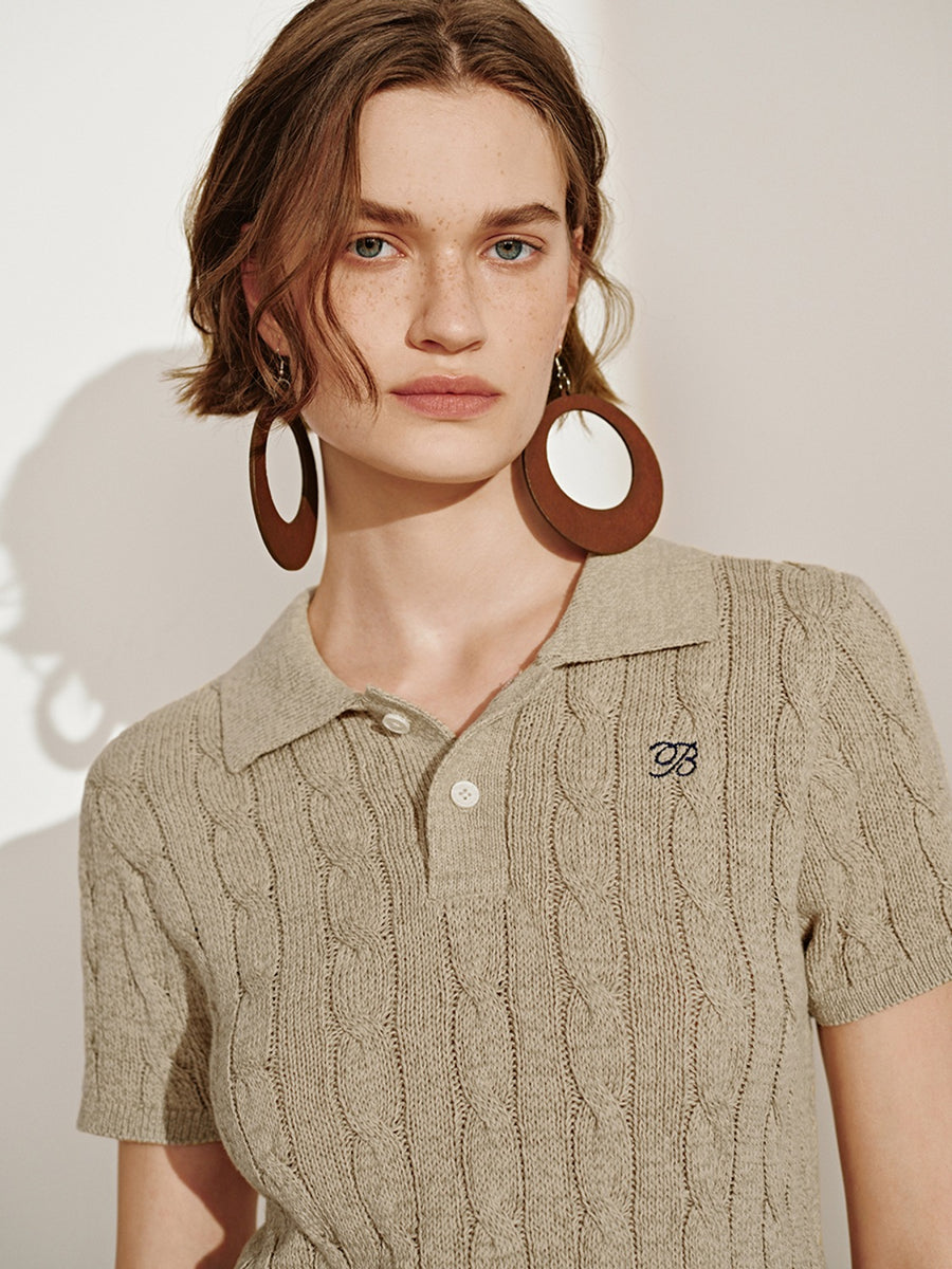 Cable Knitted T-Shirts – URBAN REVIVO