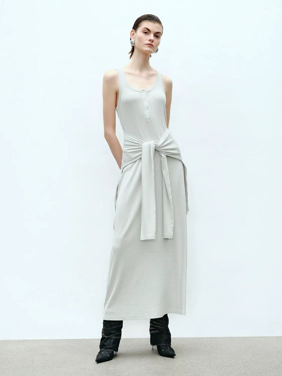 Sleeveless Straight Dresses – URBAN REVIVO