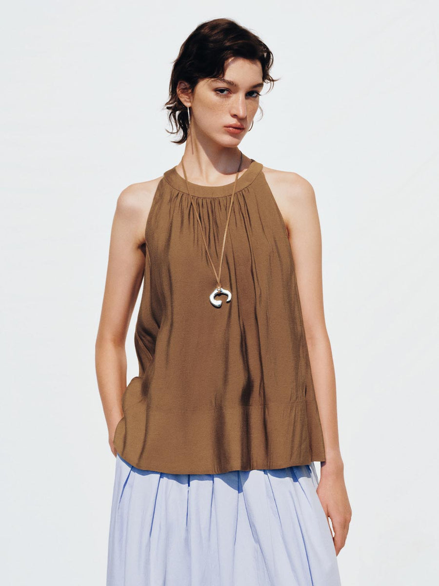 Halter Neck Overhead Shirts – URBAN REVIVO