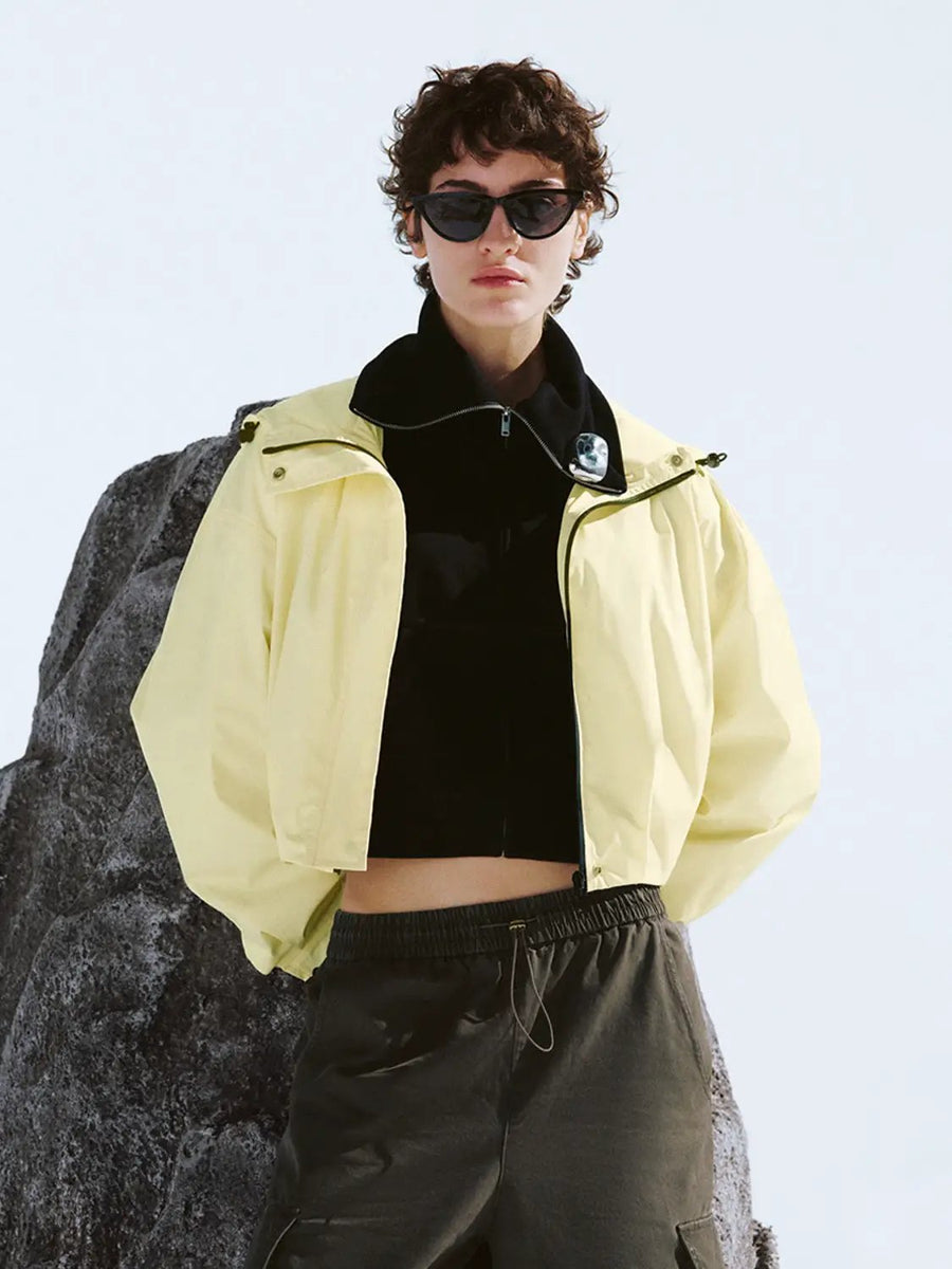 Outdoor Cropped Utility Jacket – URBAN REVIVO
