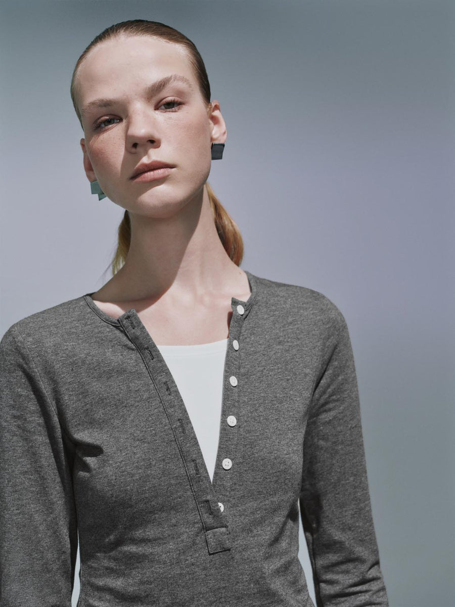 Button Half Placket T-Shirts – URBAN REVIVO